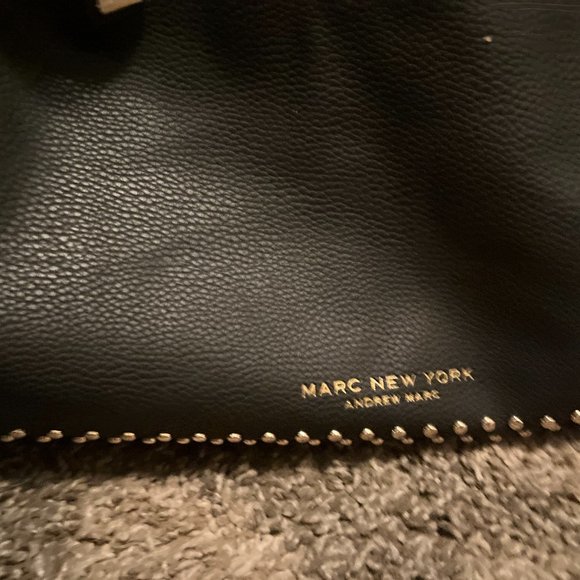 Andrew Marc | Bags | Marc New York Andrew Marc Black Leather Bag With ...